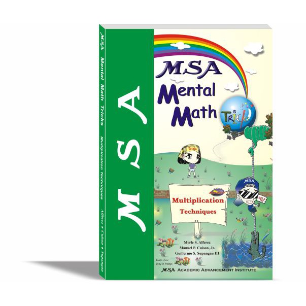 MSA Mental Math Multiplication Techniques (Authentic / Brand New ...