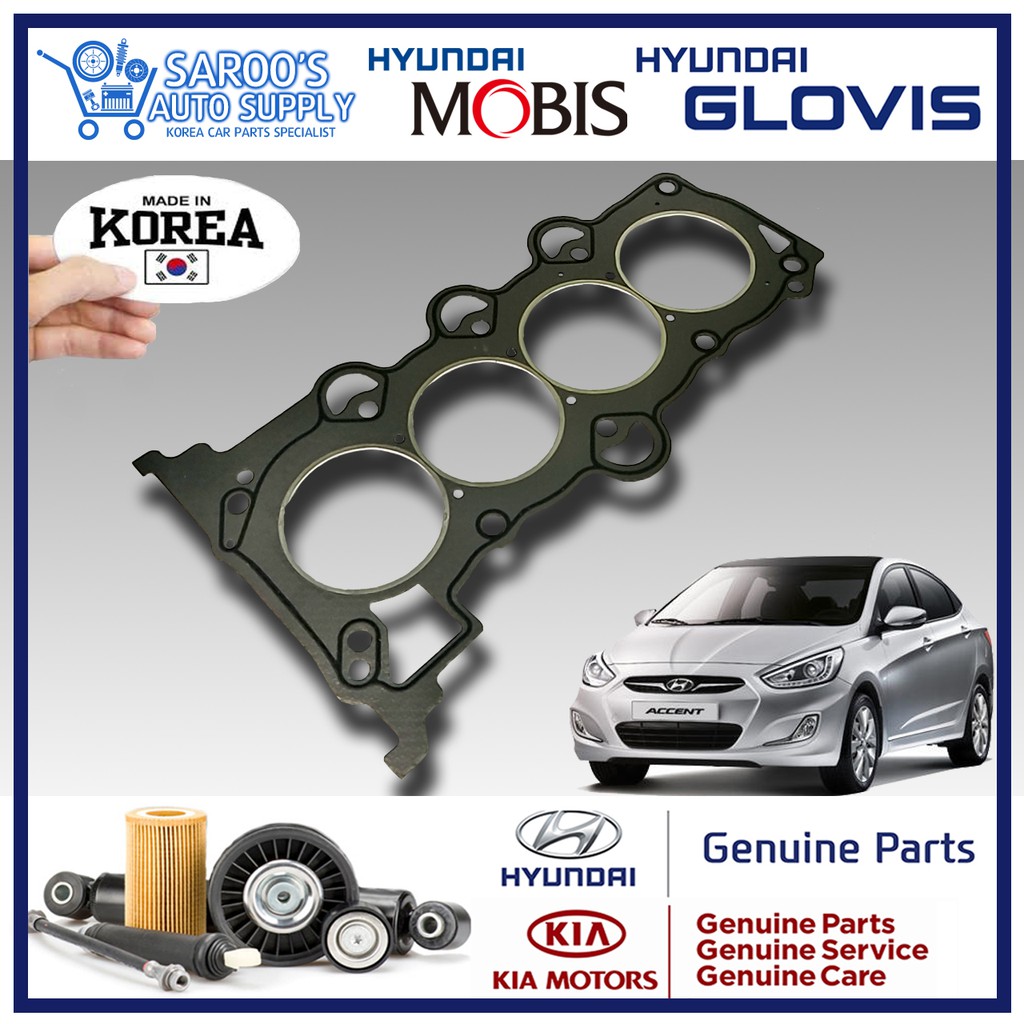 Cylinder Head Gasket For Hyundai Accent ,2011~2013 , Rio ~15 ,1400cc ...
