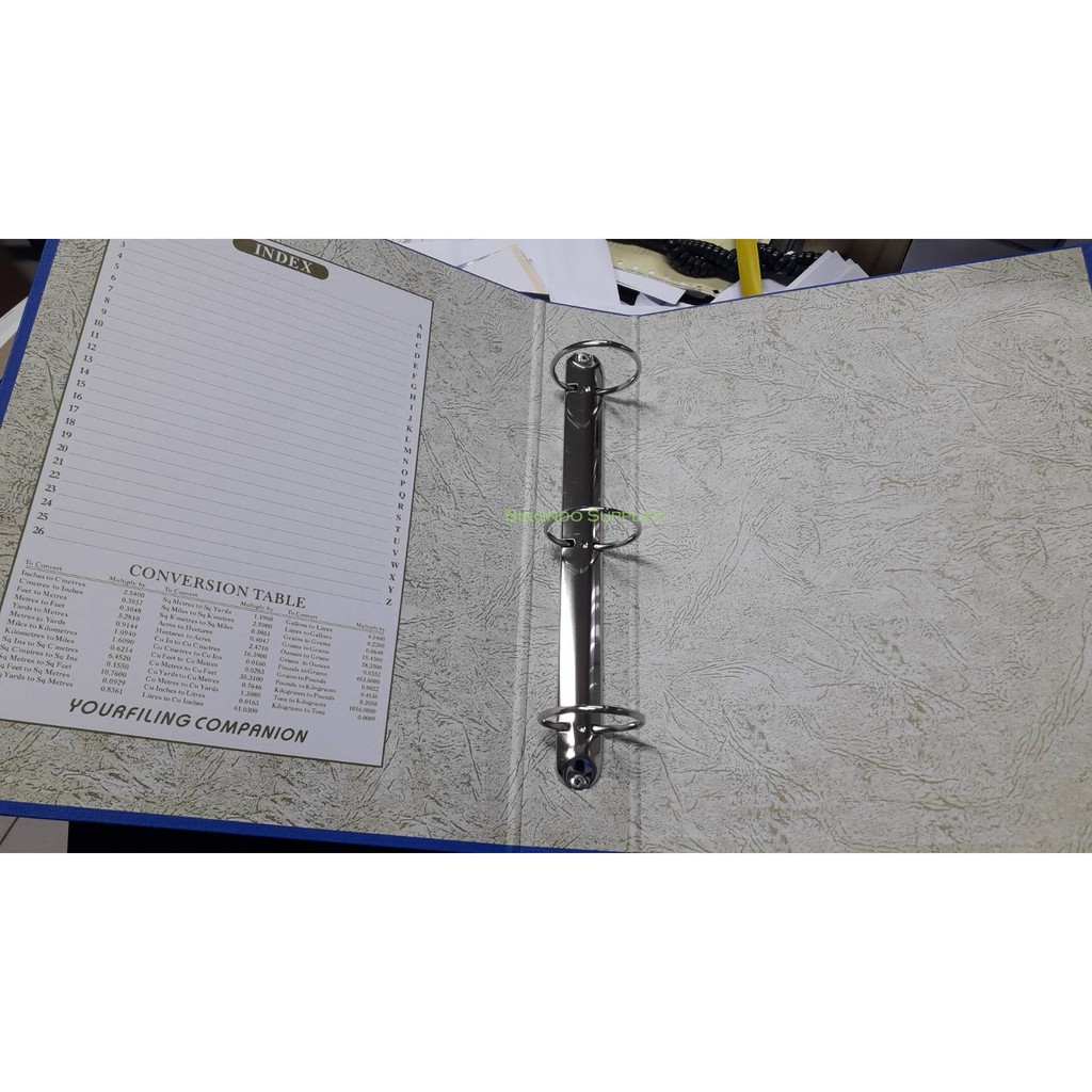 3-RING BINDER 1" with Hard Cover 2 pieces | Shopee Philippines
