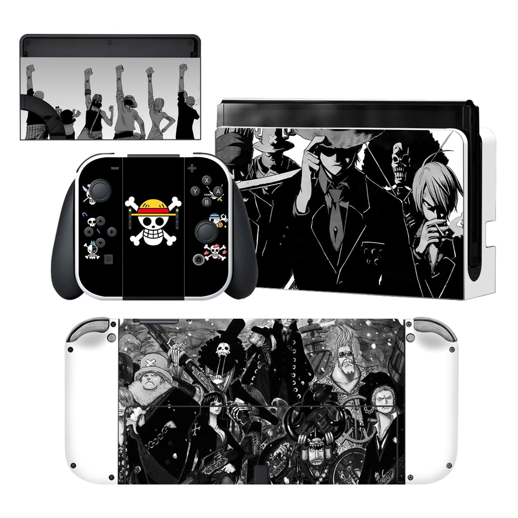 One Piece Luffy NintendO switch Oled Skin Cover Sticker Decal for NS ...
