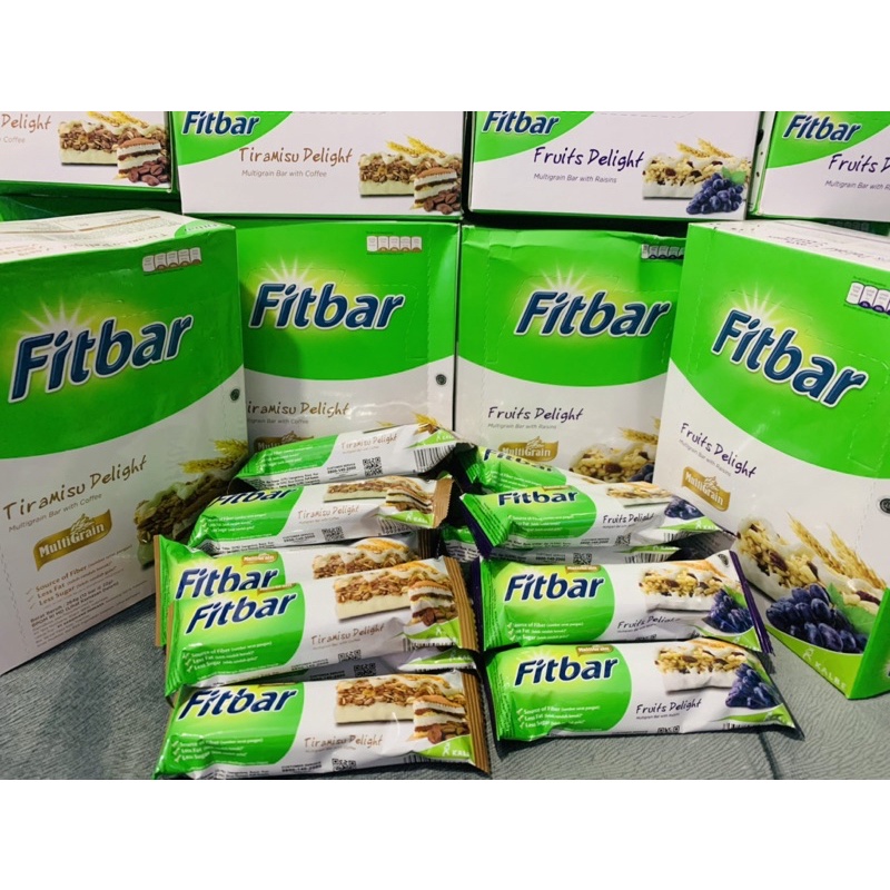 Fitbar multigrain snack Healthy snack 22gram JJG | Shopee Philippines