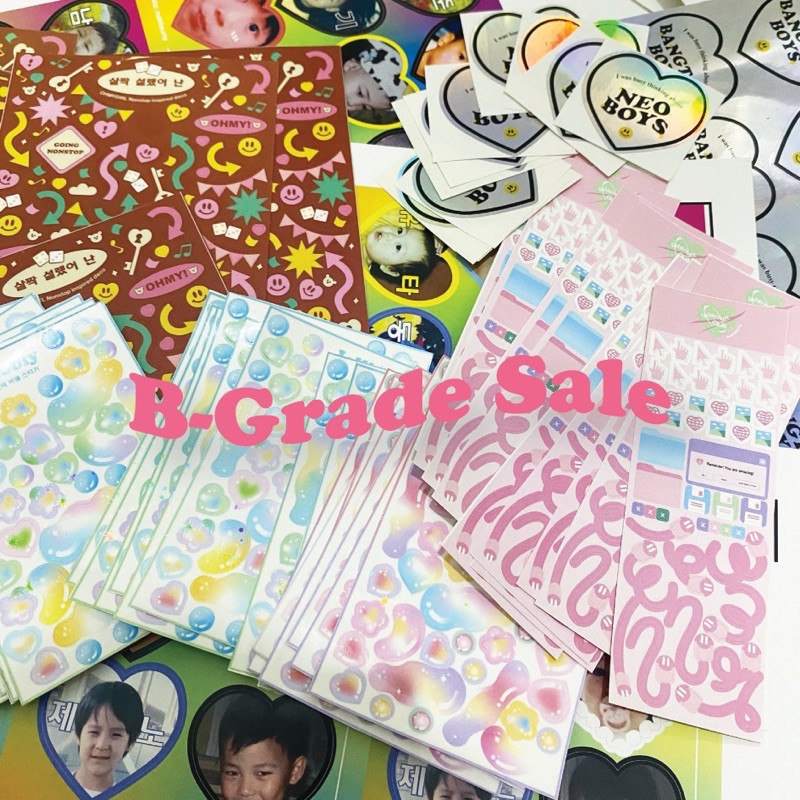 [PLEASE Read DESC] Oopsie Pack/Random Pack (4 stickers) | Shopee ...