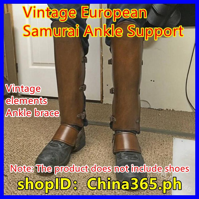 Medieval Vintage European Samurai Ankle Protective Boots Men's Boots ...