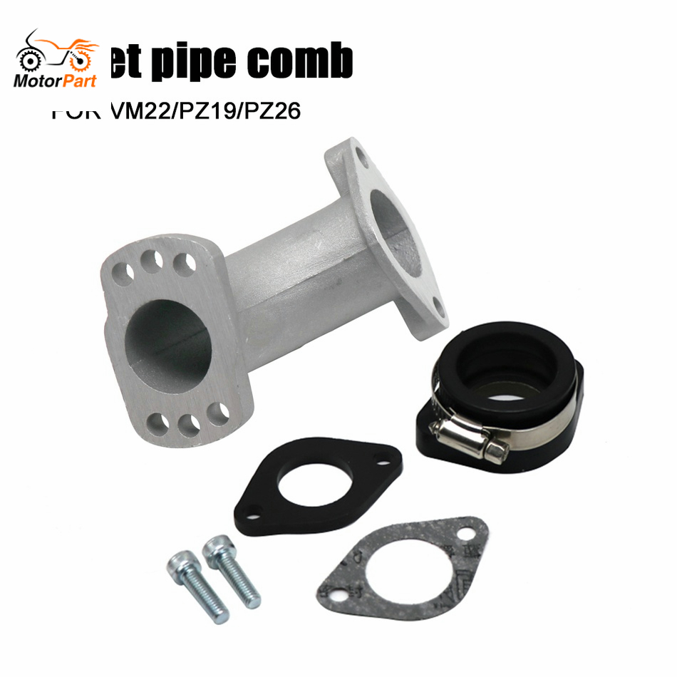 MOTOPARTS SHOP Intake Manifold 26mm For VM22 26mm PZ19 PZ26 Carburetor | Shopee Philippines