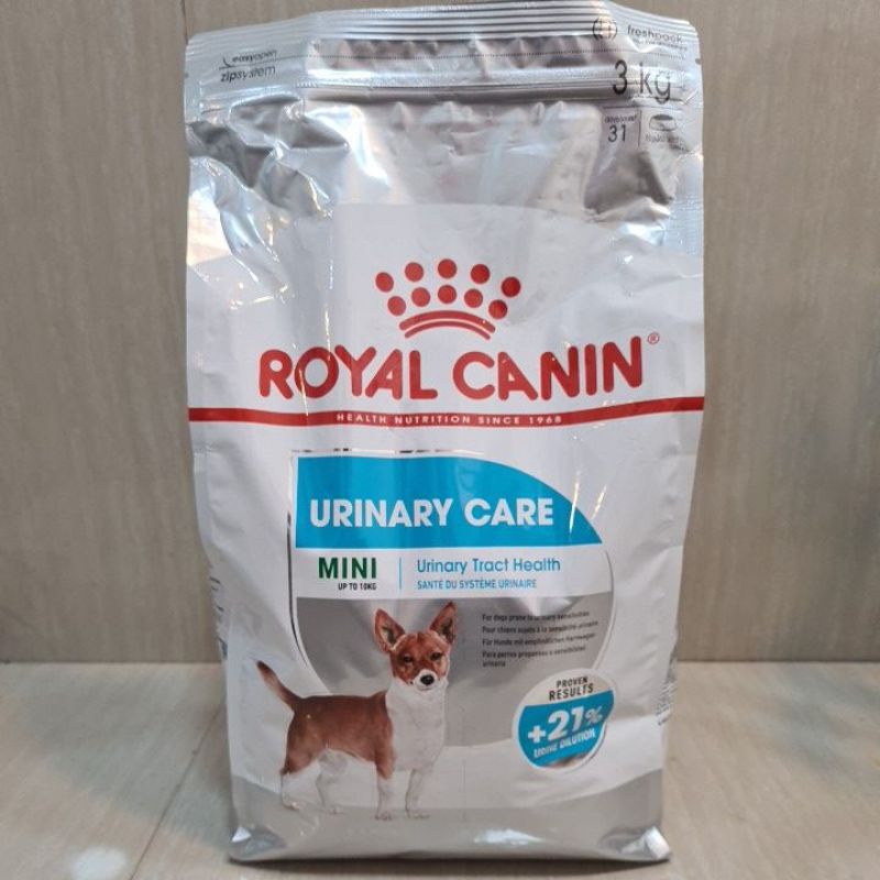 ROYAL CANIN URINARY CARE MINI ADULT DOG FOOD 3 KILOGRAMS | Shopee ...