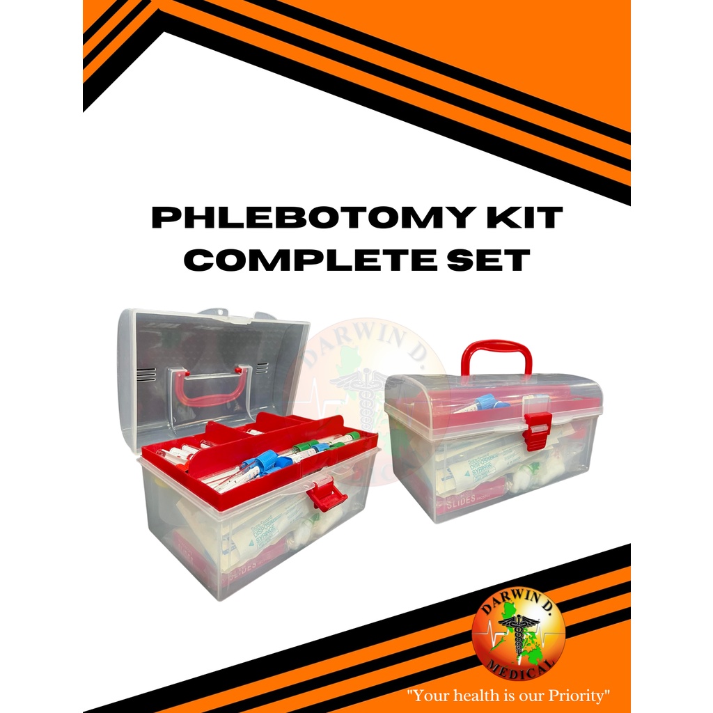 PHLEBOTOMY KIT COMPLETE SET FOR STUDENTS | Shopee Philippines