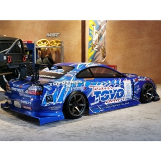1/10 RC PC Finished Car Shell Nissan S15 TY15 GP Toyo Drift Car Shell ...