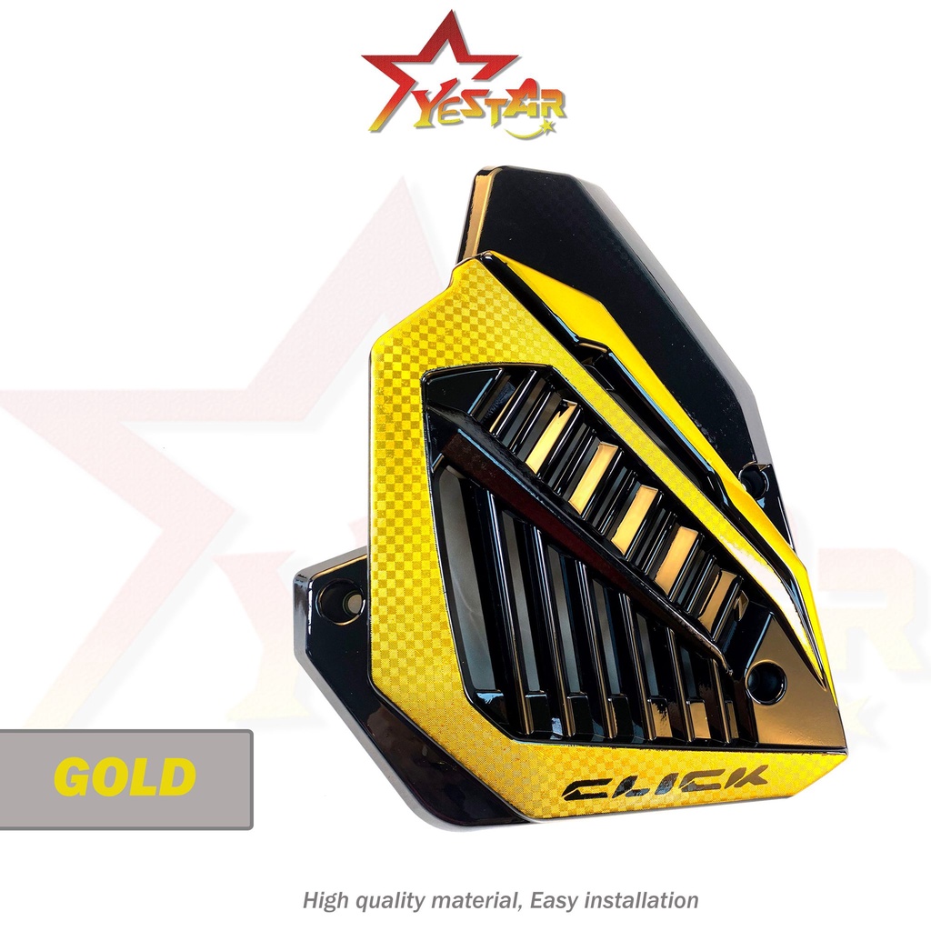 YESTAR 2 Tone Radiator Cover For Honda Click 125i/150i V1/V2 MOTORCYCLE | Shopee Philippines