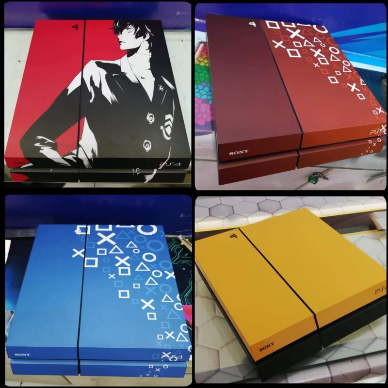 Ps4 (Phat, Slim, Pro) and Ds4 Customized Skins (message us your design ...
