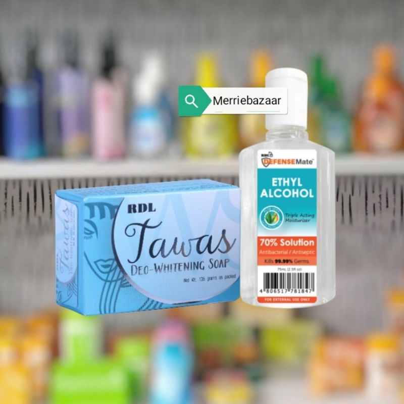 RDL Defensemate Set (Ethyl Alcohol + Tawas Soap) | Shopee Philippines