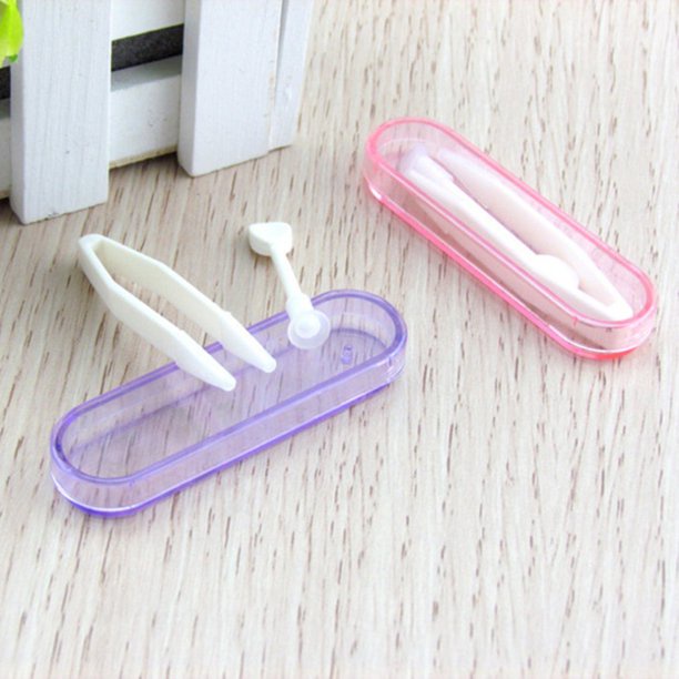 Contact Lens Applicator (Tweezer, Stick and Case) | Shopee Philippines