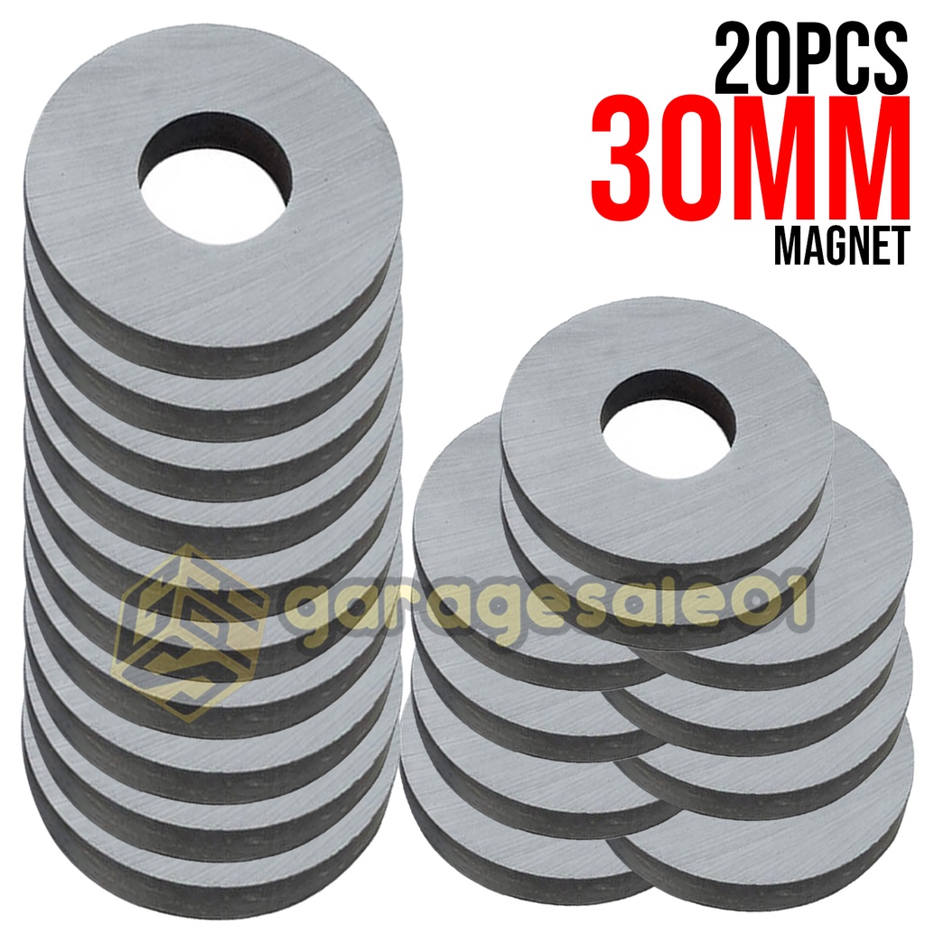 5PCS/10PCS/20PCS 30MM Round Ceramic Strong Magnet Very Strong Circular ...