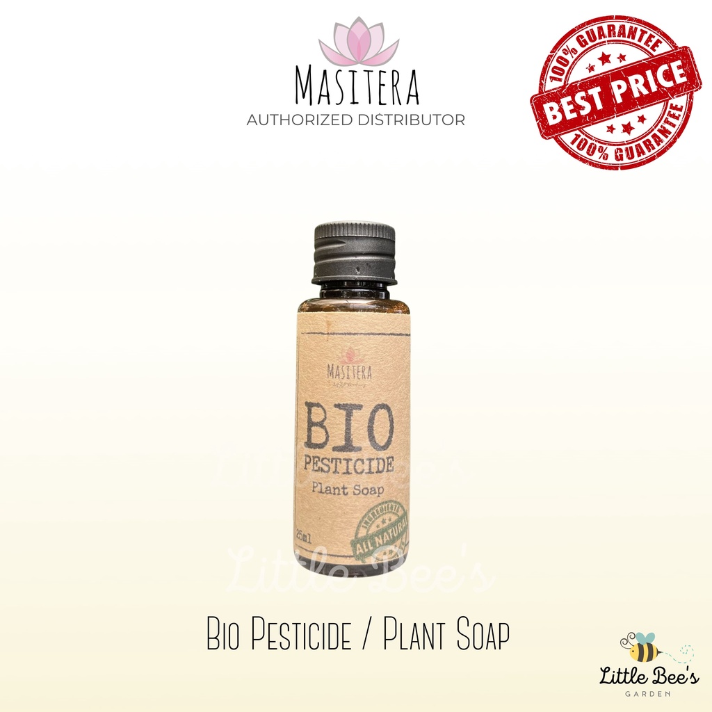 Masitera PLANT SOAP / BIO PESTĮCIDE [Little Bee's Garden] | Shopee ...