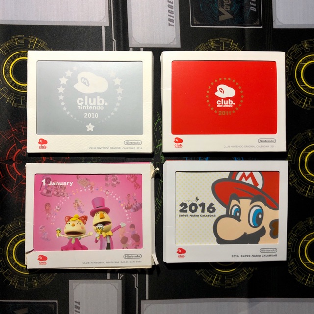 Nintendo Club Calendars (2010, 2011, 2014, and 2016) | Shopee Philippines