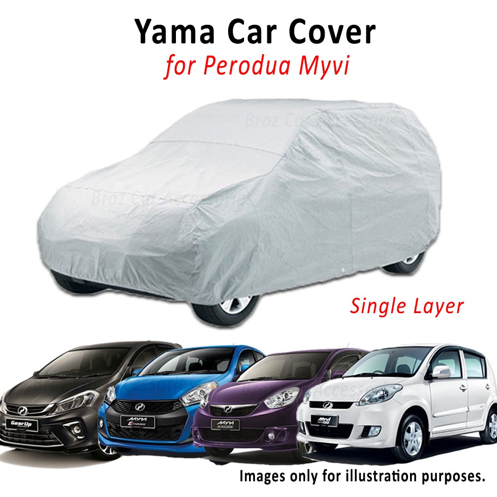 For Perodua MYVI ALL SIZES Yama Car Cover -Myvi Old/ Myvi Lagi Best ...