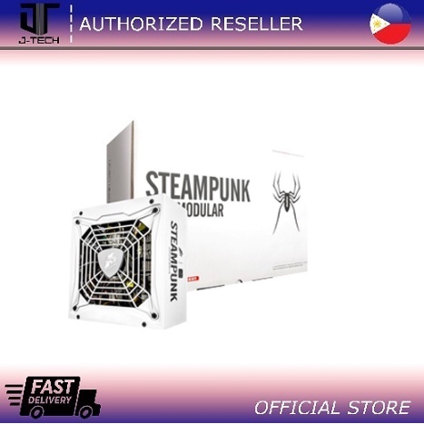 POWER SUPPLY 1STPLAYER STEAMPUNK 750W/650W 80+ SILVER FULL-MODULAR W/7 ...