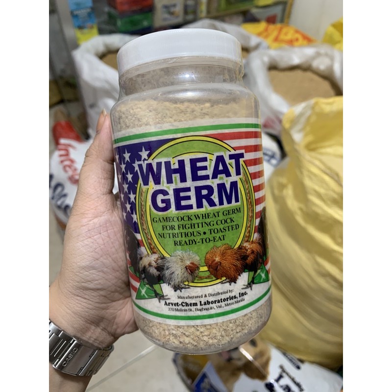 Gamecock Wheat Germ for Fighting Cock, Fish, Hamsters (280g and 100g ...