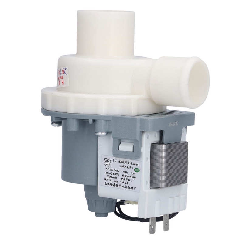 JLD AC 220V-240V Washer Drain Pump Replacement Accessory Part Fit For ...