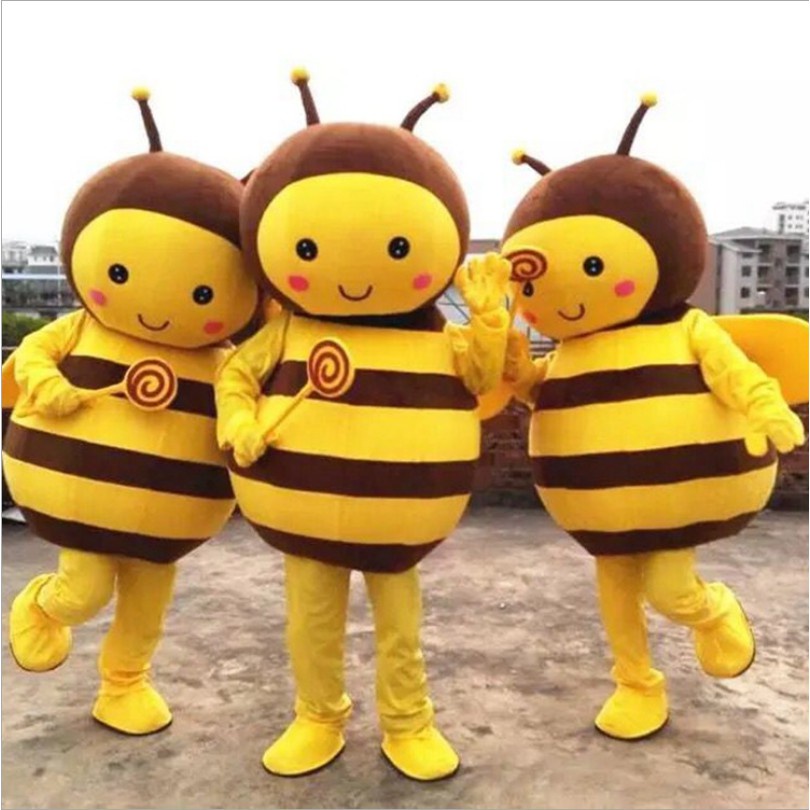 bee cartoon cosplay mascot costume clothing adult size | Shopee Philippines