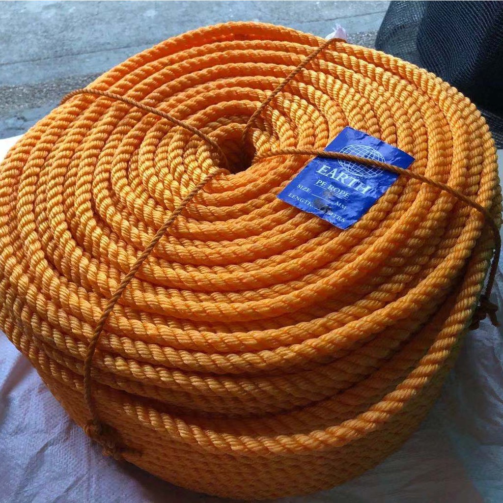 ROPE no.22 11mm 200meters lubid tali tie for COW and CARABAO | Shopee ...