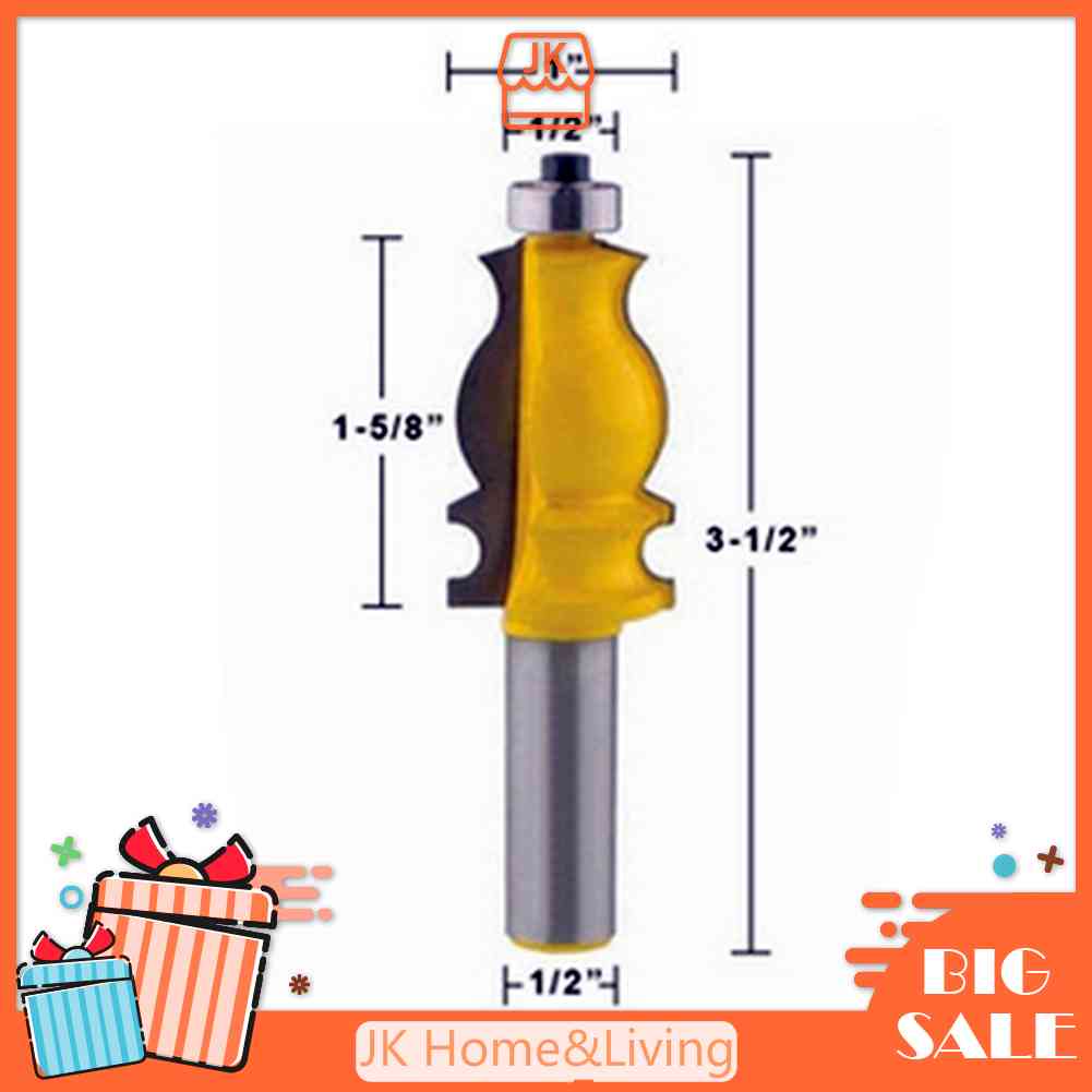 1/2inch Shank Architectural Molding Router Bit Trimming Cut.ter for ...