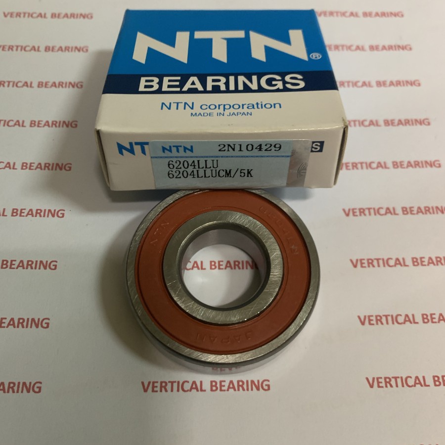 BALL BEARING 6204 LLU NT 6204LLU 20mm x 47mm x 14mm | Shopee Philippines