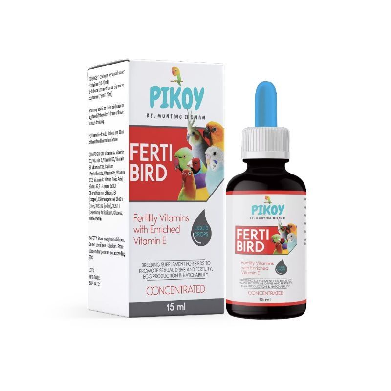 PIKOY Ferti Bird by Munting Ibunan (15ml) & (60ml) | Shopee Philippines