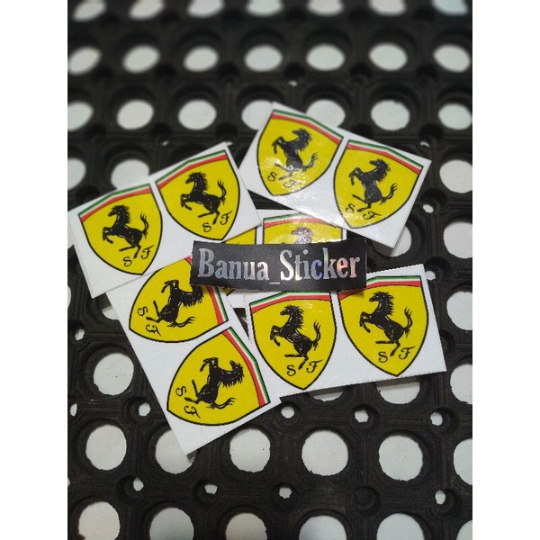 Ferrari Logo Sticker | Shopee Philippines