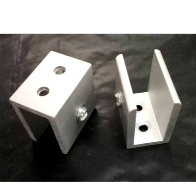 3x3 cm Aluminum Glass Clip Shelf for Max Glass. 12mm | Shopee Philippines