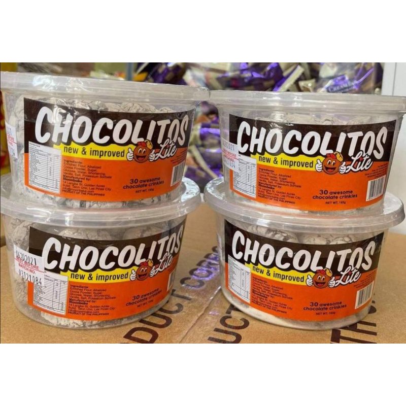 Chocolitos Chocolate Crinkles in 300grams and 165 grams | Shopee ...