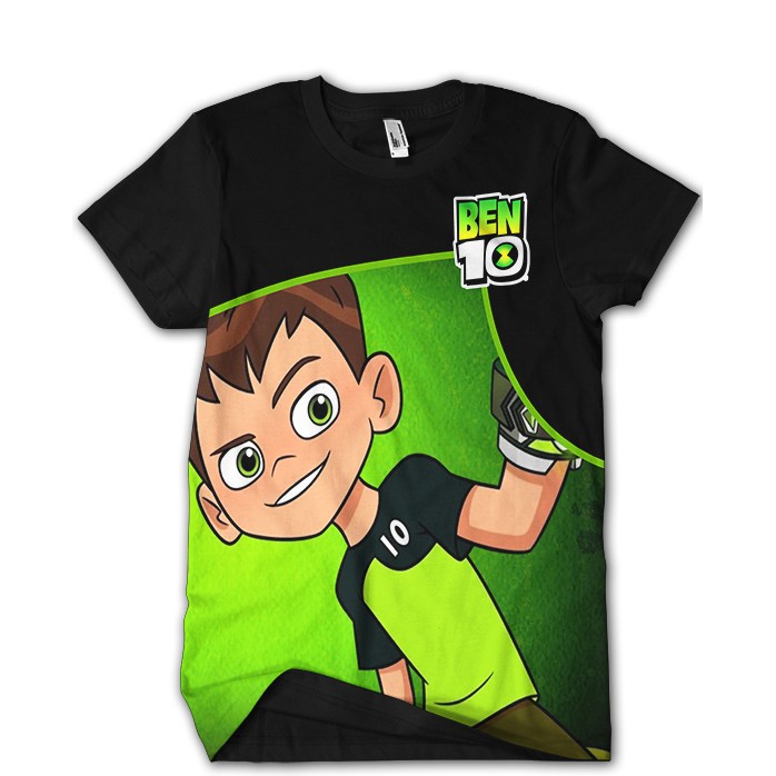 Ben 10 MOTIF 3 Children And Adult T-Shirts Can Be CUSTOM | Shopee ...