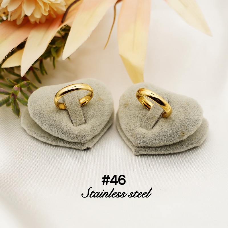 Balfe Hypoallergenic and Nontarnish stainless 2in1 set couple ring for ...