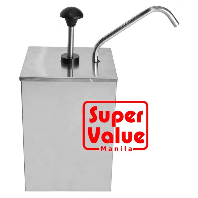 Condiment Dispenser 1L Stainless Steel (for Commercial Use) | Shopee ...