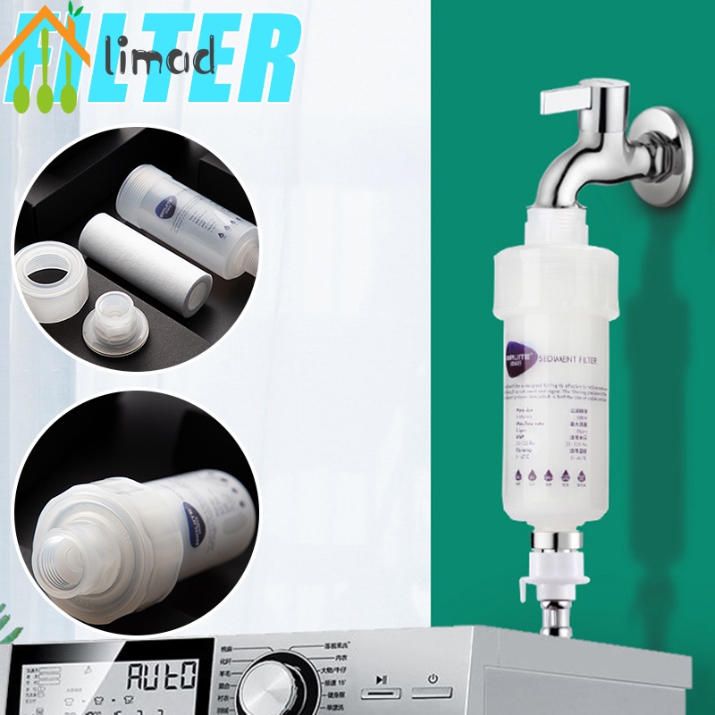 Toilet Water Shower Prefilter Kitchen Faucet Replaceable 5 Micron PP ...