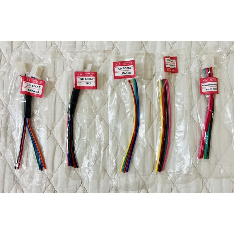 CDI & Regulator Socket for Lifan110/Lifan150/TMX155/Female/Male YSK ...