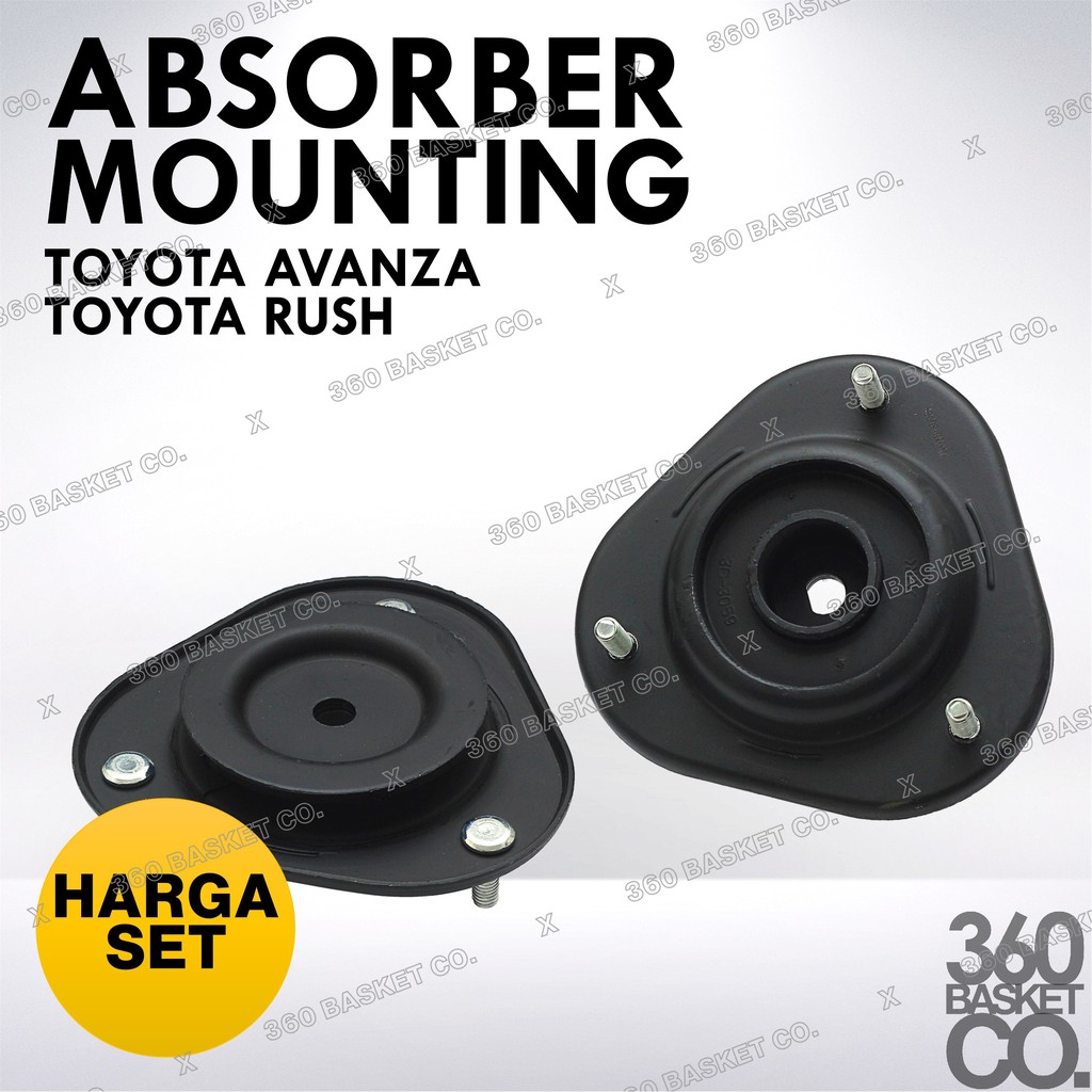 ABSORBER MOUNTING TOYOTA AVANZA, RUSH SUPPORT SUB ASSY (1 SET) | Shopee ...