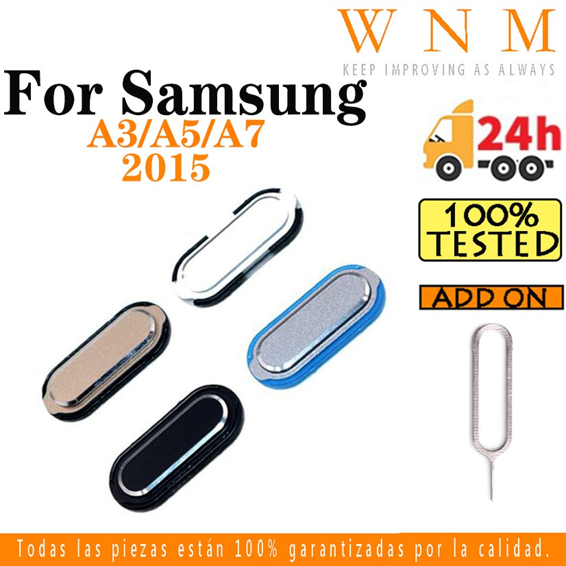 New Home button mobile return key For Samsung Galaxy A3 A5 A7 2015 SM ...