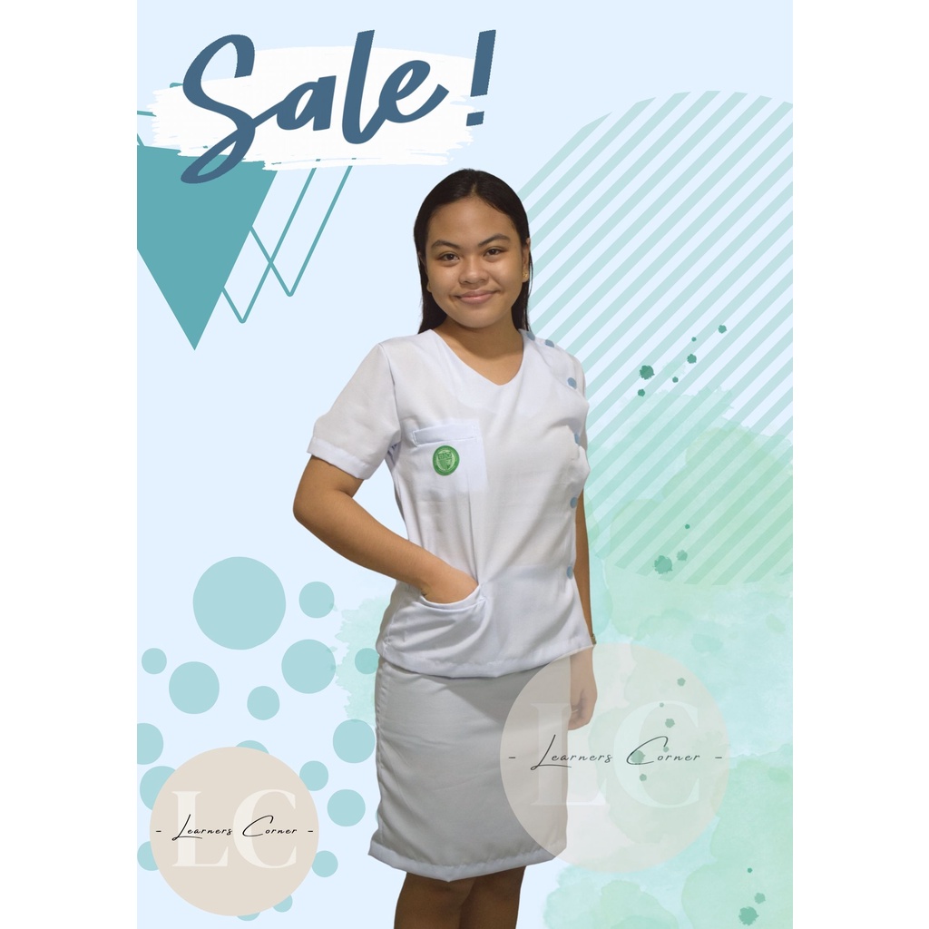 OLFU (Fatima) Pharmacy Uniform for Female1ST & 2ND Year | Shopee ...