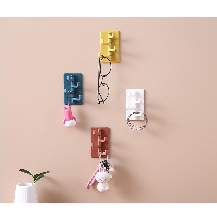 Multi-directional Swivel Hook with 4 Multi-Purpose Hooks | Shopee ...