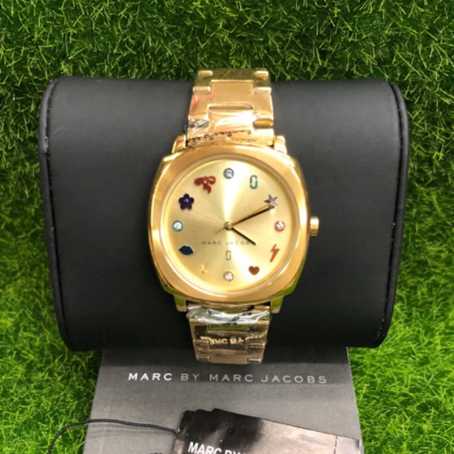 Marc Jacob MANDY SQUARE STAINLESS STEEL WATCH | Shopee Philippines