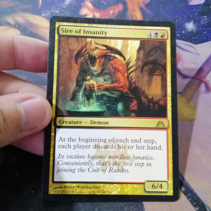 1 Sire of Insanity DGM dragon's maze MTG card magic commander | Shopee ...