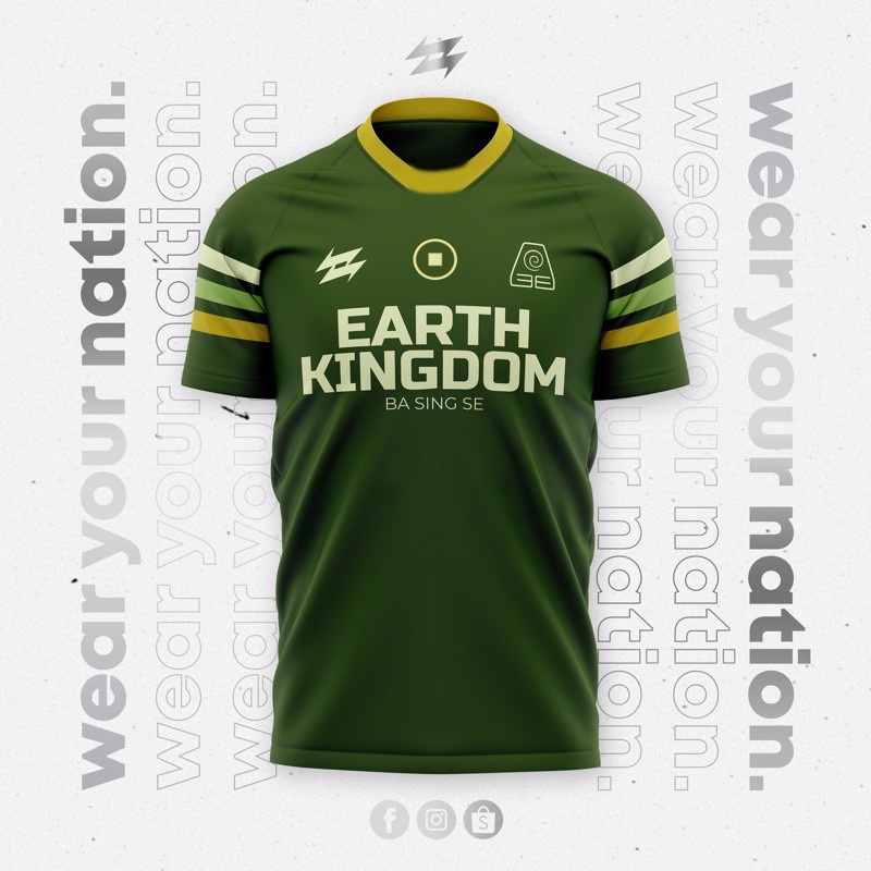 ATLA Avatar: The Last Airbender Full Sublimation Jerseys | Shopee ...