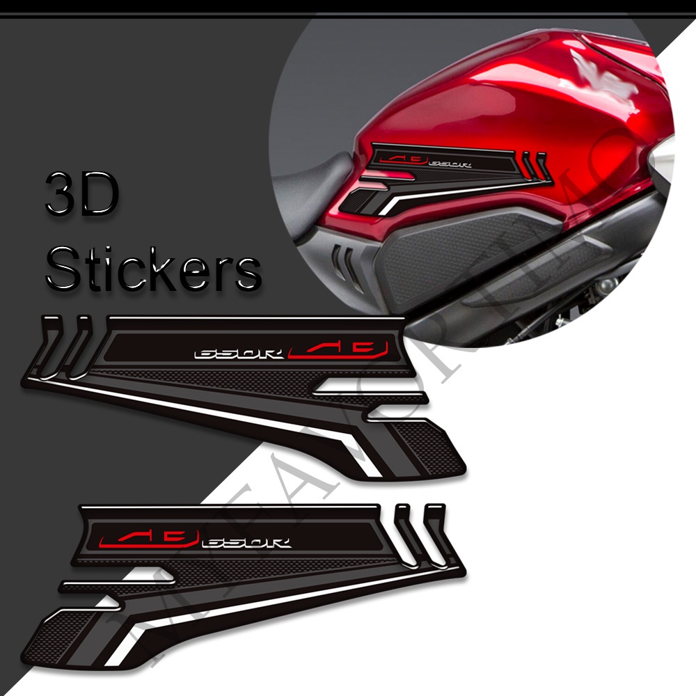 For Honda CB650R CB 650R 650 R Motorcycle Grips Tank Pad Stickers Gas ...
