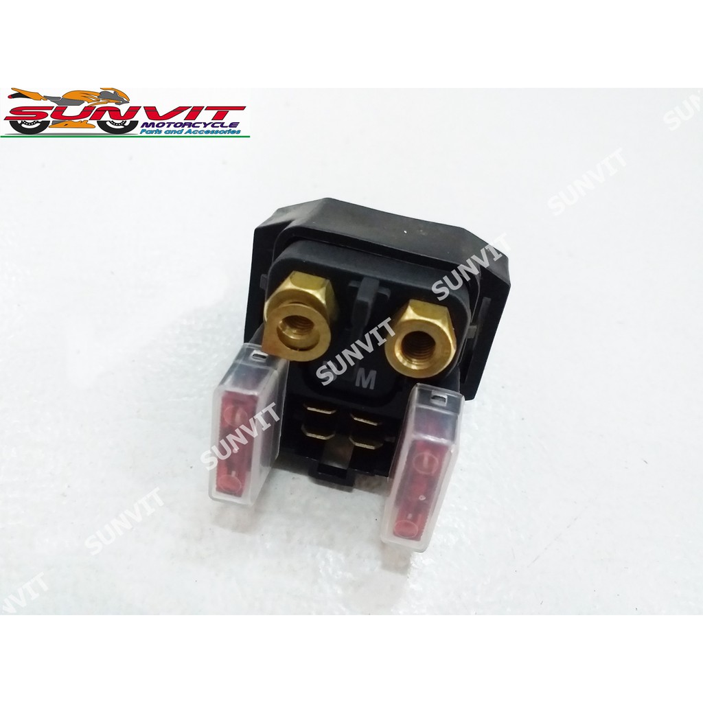 MOTORCYCLE FMP STARTER RELAY BAJAJ/CT100 RAIDER150 MIO GY6-125 TMX XLR ...