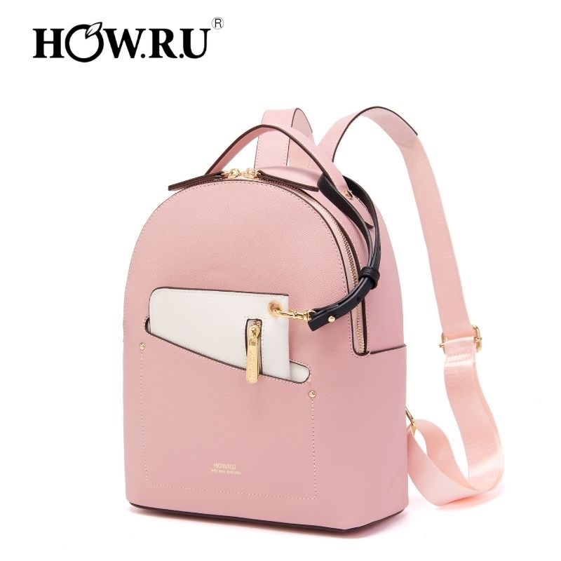 AUTHENTIC HOWRU BACKPACK PLAIN 2n1 MEDIUM | Shopee Philippines
