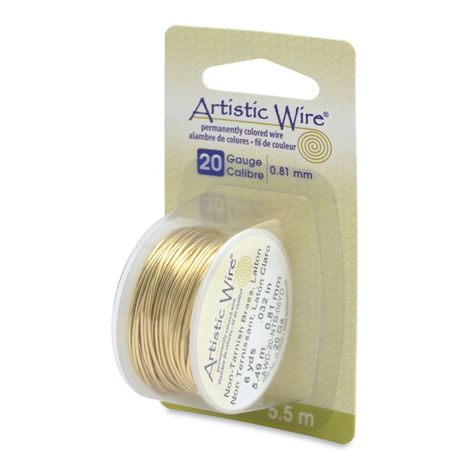 ARTISTIC WIRE Tarnish Resistant Brass | Shopee Philippines