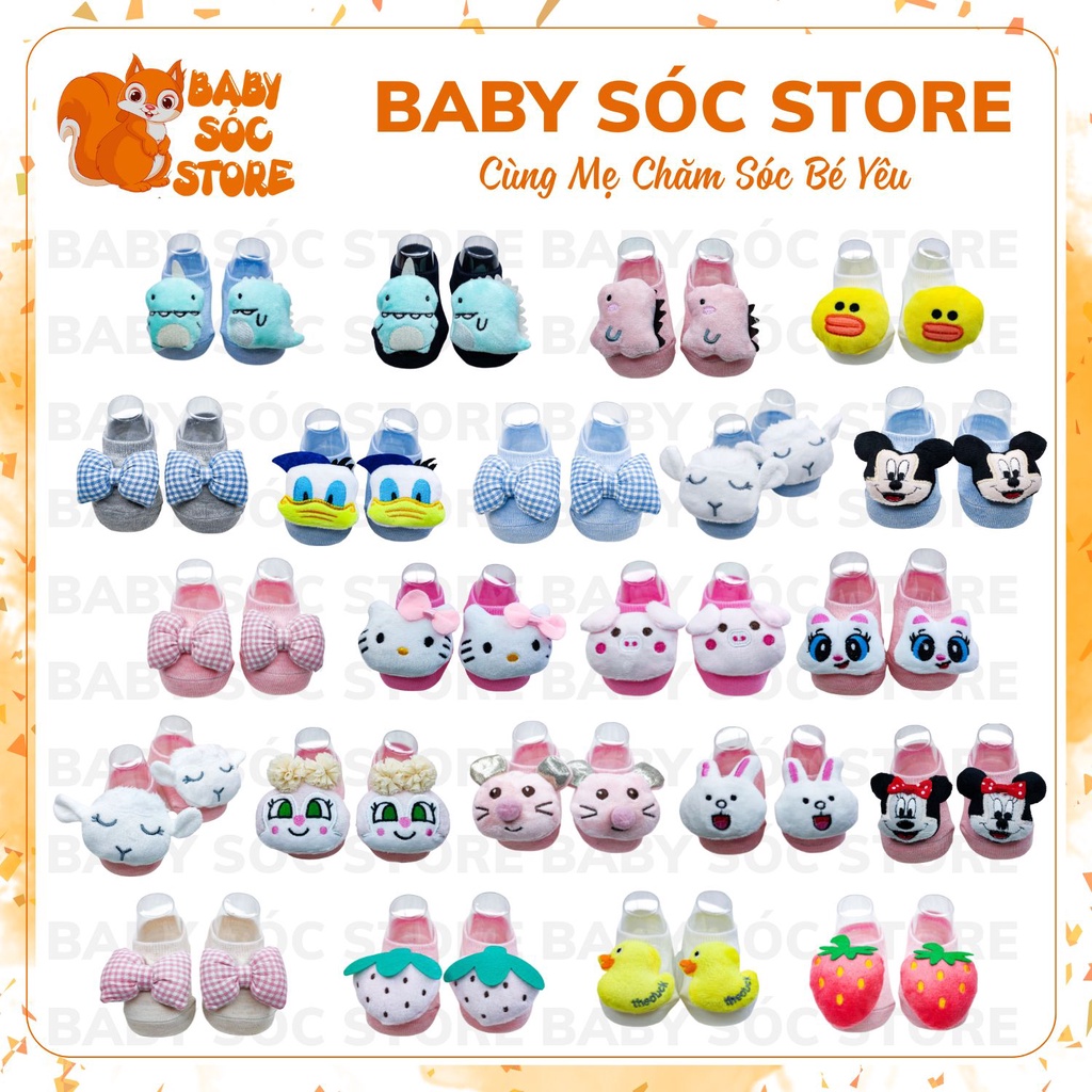 Model 1>25 | Animal Socks, Super Cute 3D 4D Stuffed Animal Socks for Children 3kg-11kg | Shopee ...