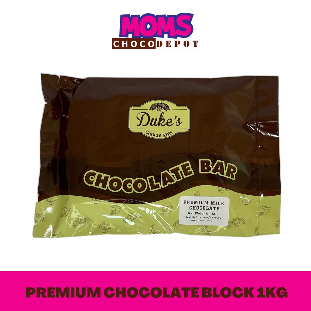 PREMIUM MILK CHOCOLATE BLOCK 1KG (MILK CHOCOLATE) | Shopee Philippines
