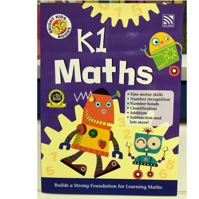 K1 Math Learning Book Kindergarten (Pelangi) | Shopee Philippines