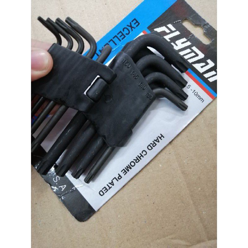 Short Allen Wrench Set Flower Type Flyman USA | Shopee Philippines